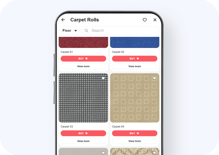 AI-powered Carpet Visualizer for your Business