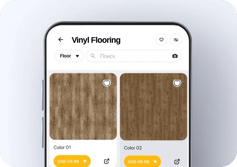 Vinyl Flooring Visualizer - AI-powered App