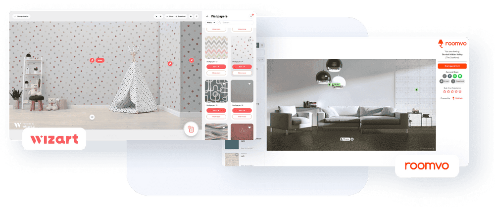 Roomvo Visualizer vs. Wizart Visualizer